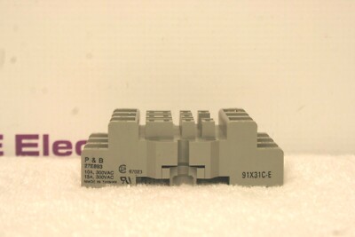 Potter & Brumfield 27E893 Relay Socket *XLNT* | eBay