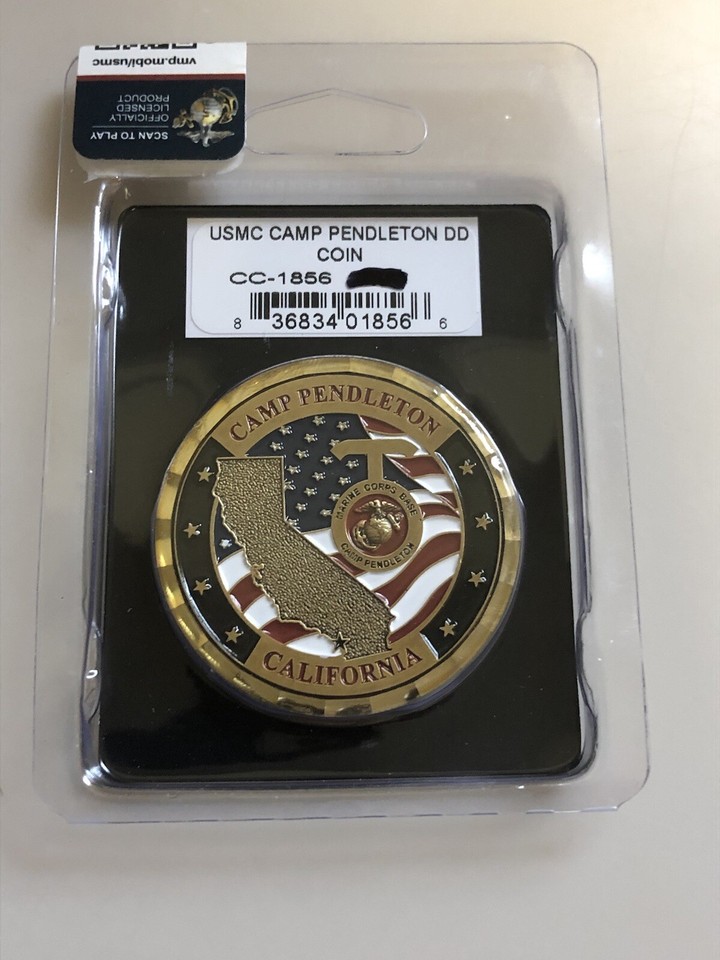 CAMP PENDLETON, USMC DEVIL DOG CHALLENGE COIN, #3 | eBay