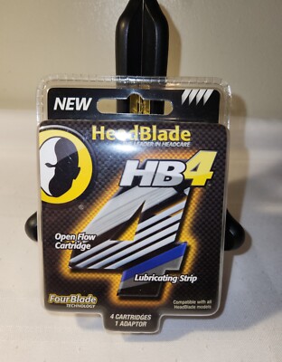 HeadBlade Men's HB4 Refill Shaving Razor Blades (4 Blades) | eBay
