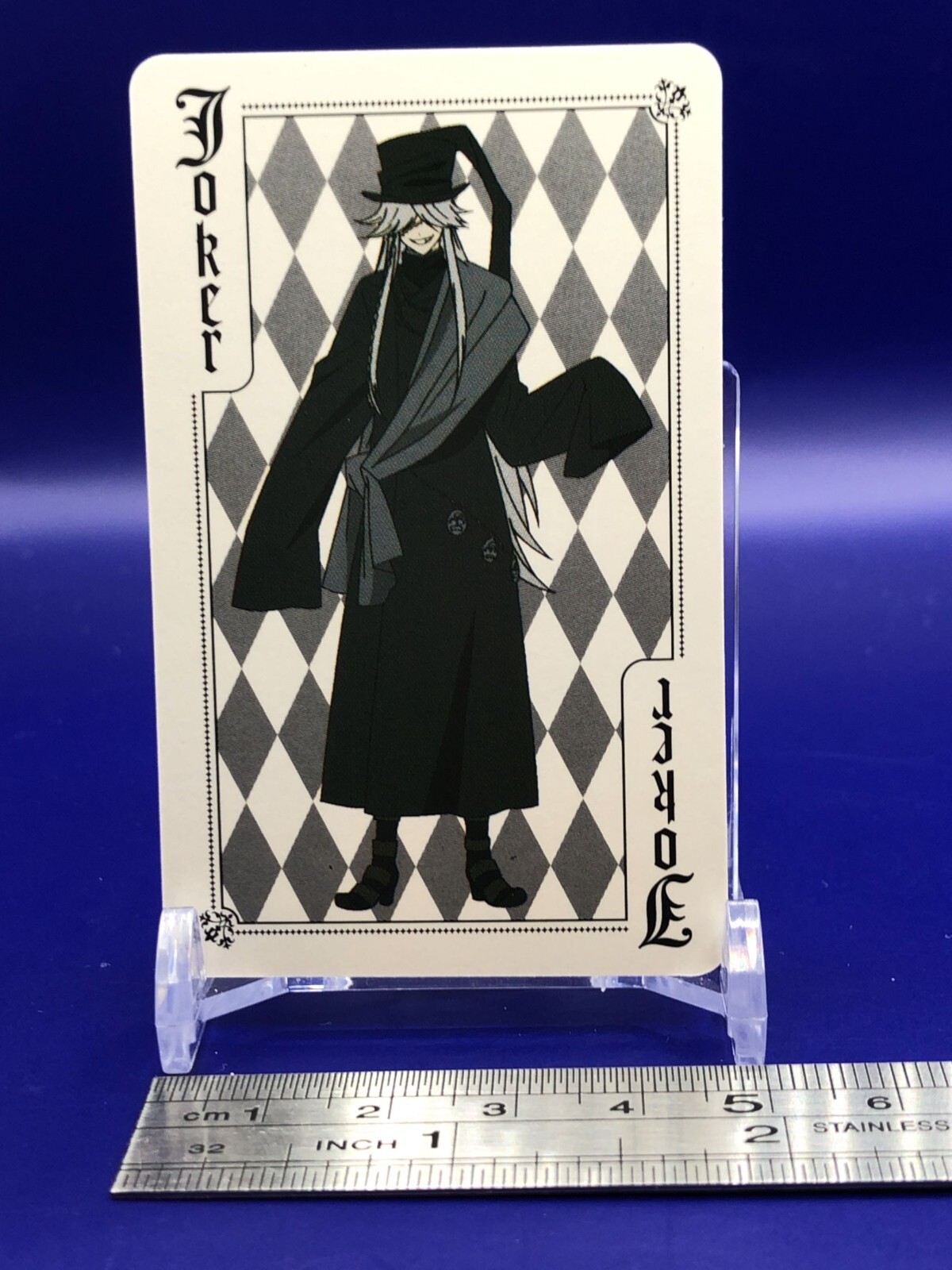 Undertaker Black Butler Playing Cards Card Animage 2009 Joker | eBay