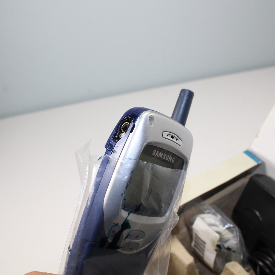 2001 Rare Vintage Samsung SGH-R200 Olympics Phone In Box Complete ...