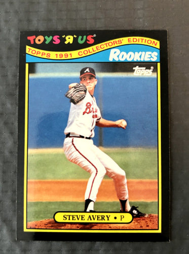 Steve Avery 'Rookies' Toy 'R' Us Glossy 1991 | eBay
