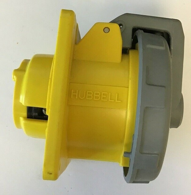 Hubbell 560R9W Pin & Sleeve Receptacle Hbl560r9w 60 Amp for sale online ...