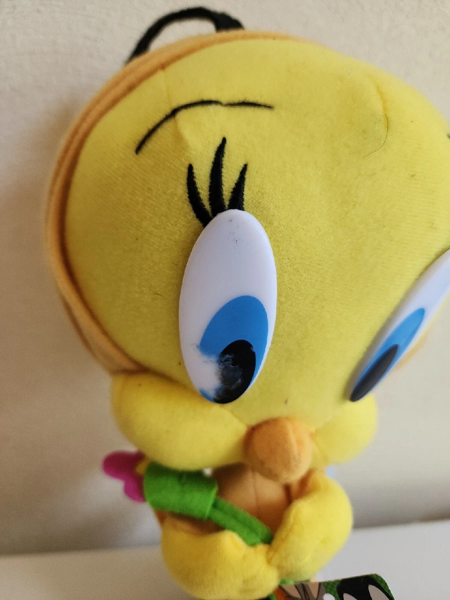 Tweety Bird Holding A Flower