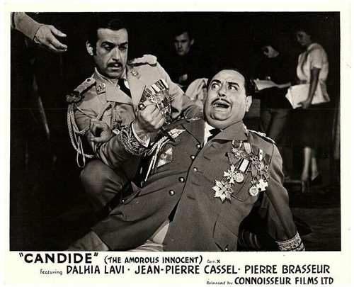 CANDIDE ORIGINAL LOBBY CARD JEAN-PIERRE CASSEL PIERRE BRASSEUR MICHEL ...