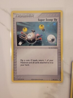 Pokemon Card - Fire Red & Leaf Green Super Scoop Up Reverse HOLO 99/112 ...