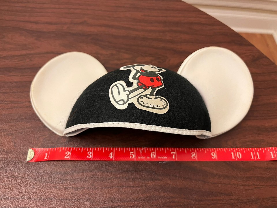 Vintage 1970s Walt Disney Prod. Mickey Mouse Kid’s Size Ear Hat, NAME ...