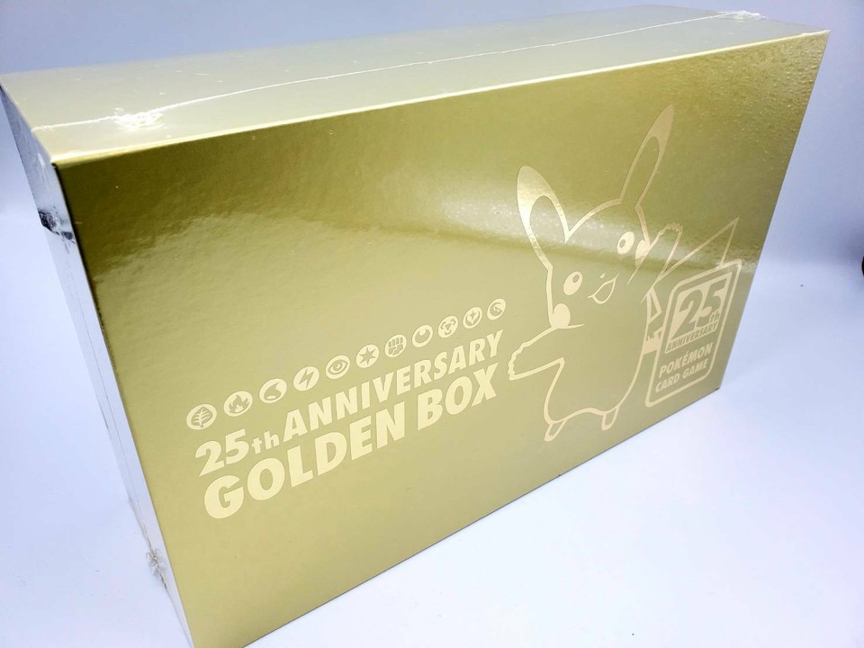 Pokemon Card 25th Anniversary Golden Box Celebration Japan Limited ...