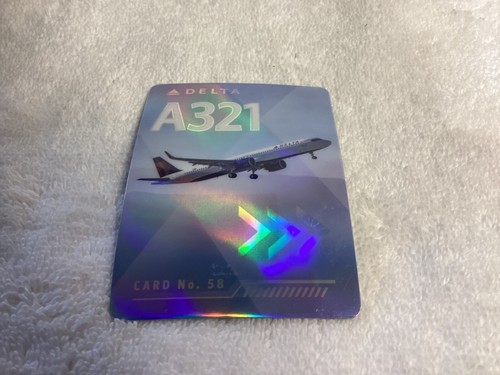 Delta Air Lines 2022 Airbus A321NEO Aircraft Pilot Trading Card #58 ...