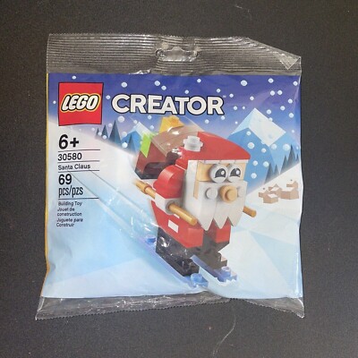 LEGO 30580 Creator Santa Claus Christmas 2021 NEW! Sealed 69 pieces ...