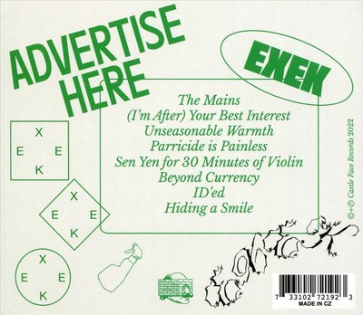 EXEK ADVERTISE HERE NEW CD 733102721923| eBay