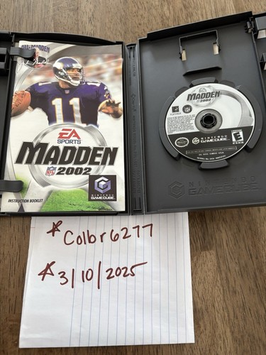 GameCube Madden Bundle** 02’ 03’ 05’** NCAA 03’ included** (ALL TESTED ...