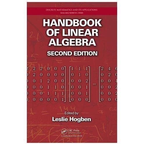 Discrete Mathematics and Its Applications Ser.: Handbook of Linear ...