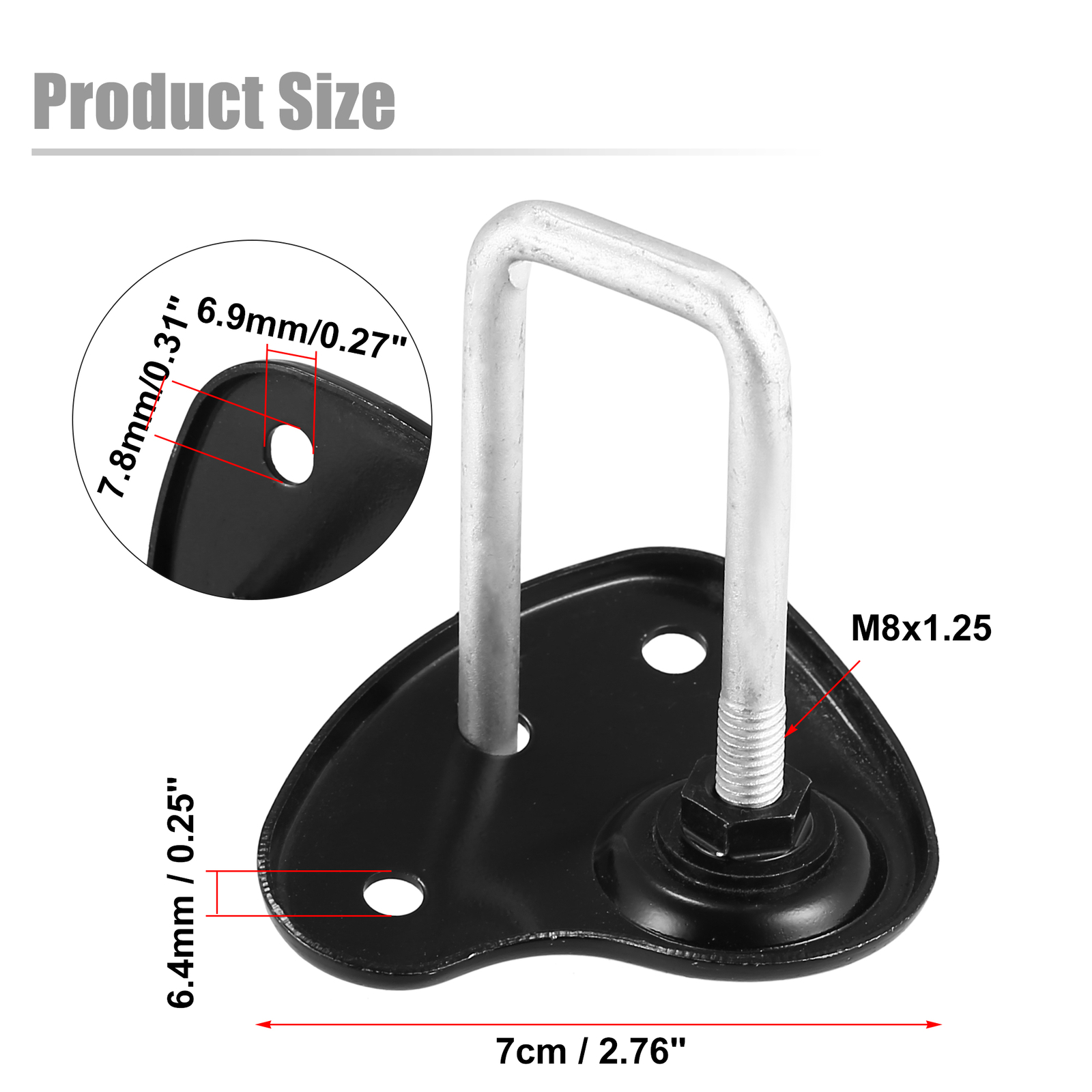 51237347412 Car Hood Lock Latch Upper for BMW 530i 540i 740i XDrive ...