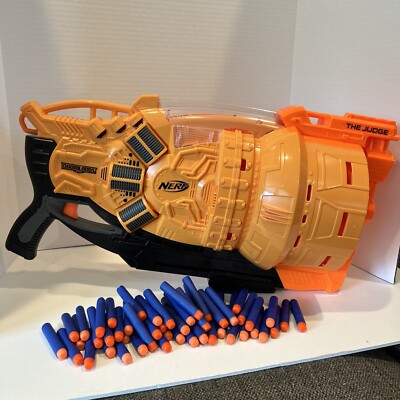 Nerf Doomlands 2169 The Judge Dart Gun Big Blaster Tested | eBay