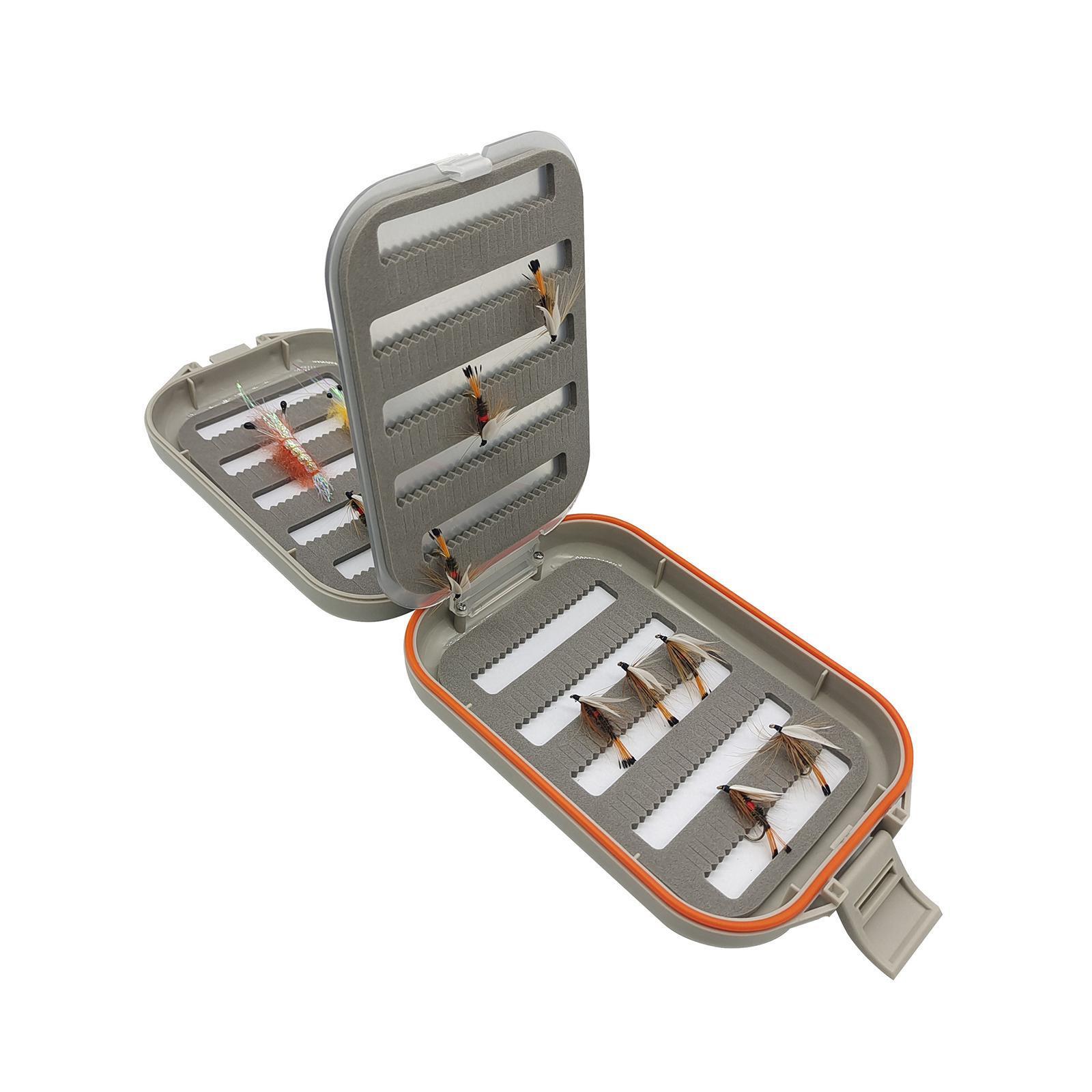 Fly Fishing Flies Storage Fly Holder Jig Box Organizer Waterproof Fly ...