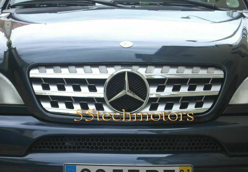 Mercedes W163 ML430 ML320 ML500 GRILLE GRILL ML350 SILVER 98~05 | eBay