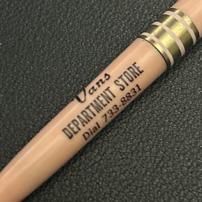 Vintage Short Ballpoint Pen Vans Department Store Lynwood Twin Falls ...