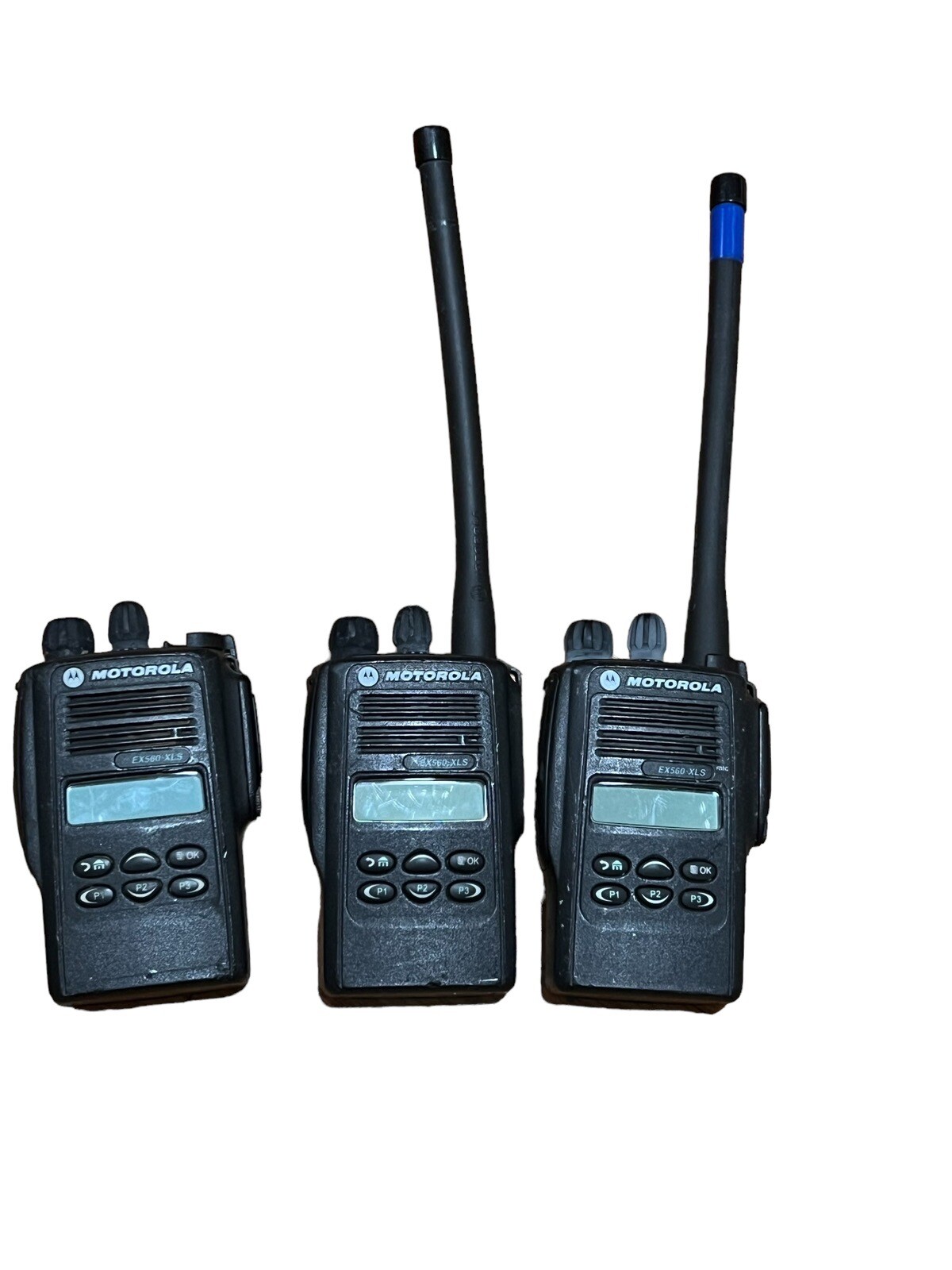 Lot Of(3)Motorola EX560 XLS 16CH UHF 450-512MHz Two Way Radio ...