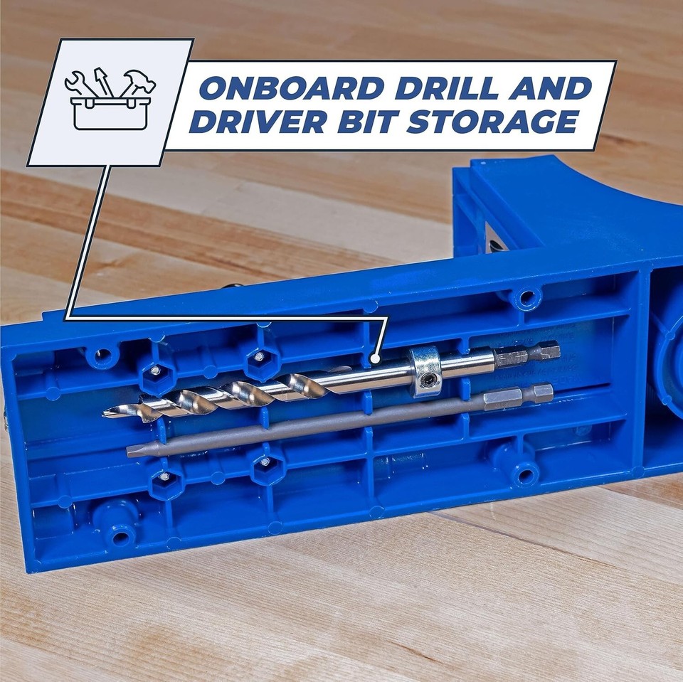 Kreg K4 Pocket Hole Jig -US Pocket Hole Brand - Adjustable Jig for ...