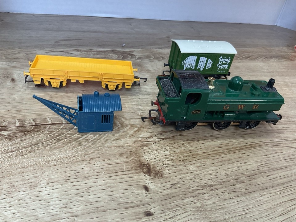 Vintage Hornby Railways GWR Freight Electric Train Set Incomplete OO ...