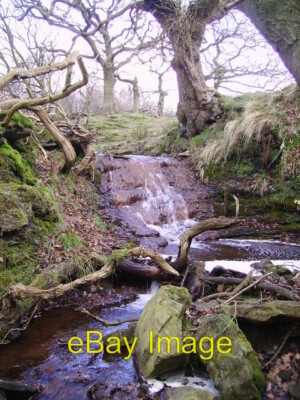 Photo 6x4 Waterfall near Spring Head Jugger How Moor The small Beck is ...