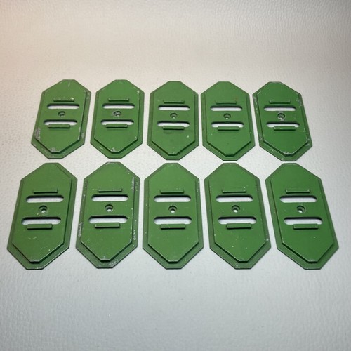 10 socles de pilier de pont en métal (collection) - MARKLIN 467 P/3 ...