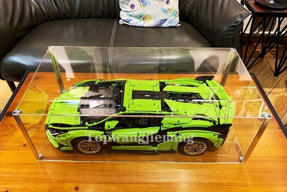 Metal Acrylic Display case For LEGO 42115 42083 42056 42096 42143 42125 ...