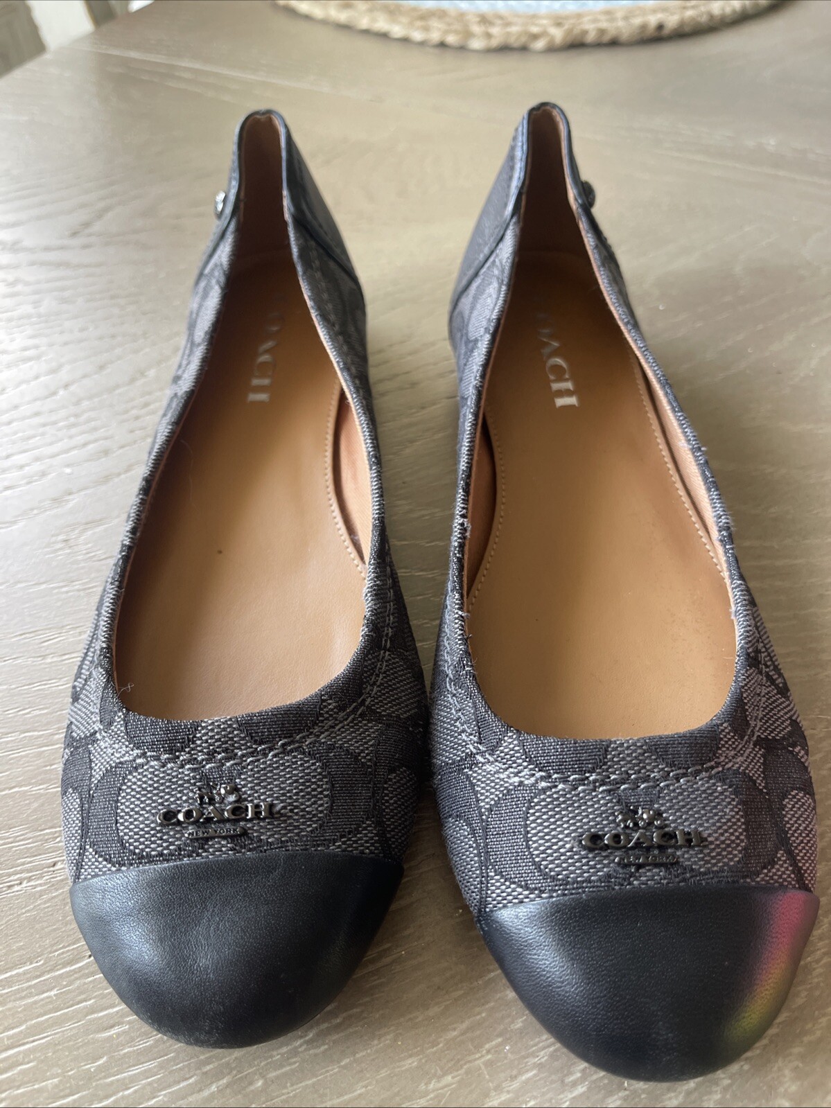 NEW Coach Chelsea Outline Signature Logo Slip-On Ball… - Gem