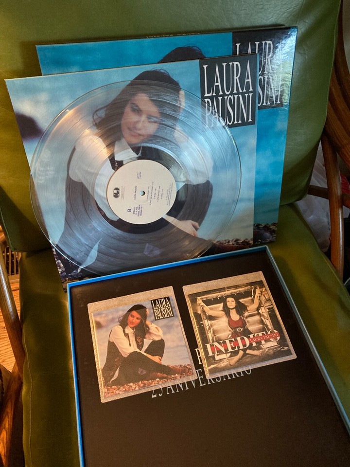 Laura Pausini LP “Edición 25 Aniversario” LP +CD/DVD Box Set Nice! rare ...