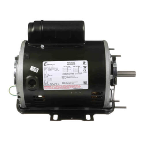 CENTURY MOTORS C426V2 Capacitor Start Resilient Base Motor 3/4 HP ...