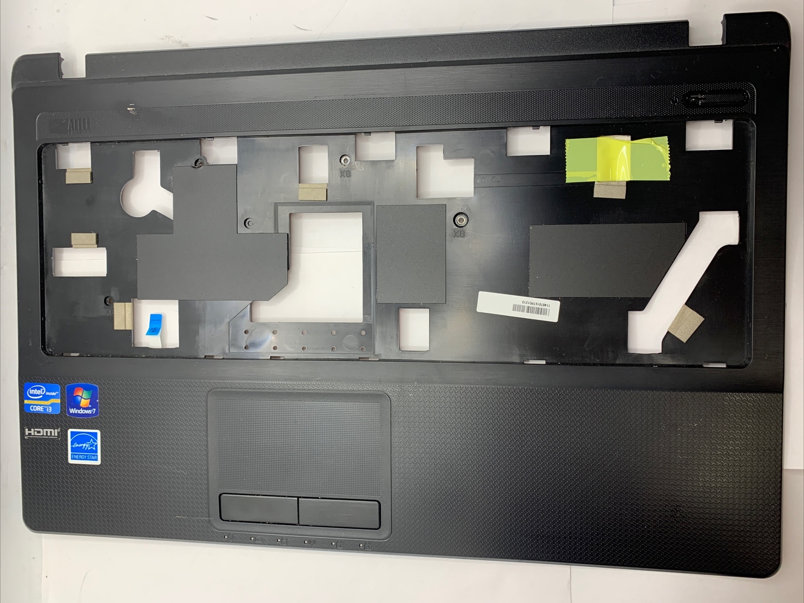 13N0-LJA0121 13GN7BCAP012-1 GENUINE ASUS TOP COVER PALMREST X54C SERIES ...