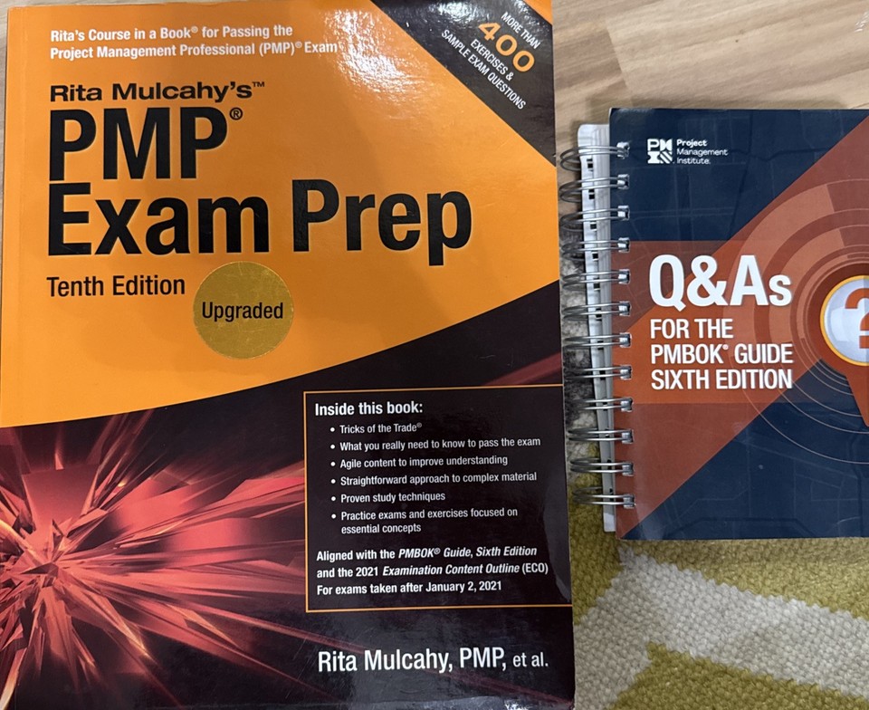 Rita Mulcahy’s PMP Exam Prep - Tenth Edition w/ Q&A book | eBay