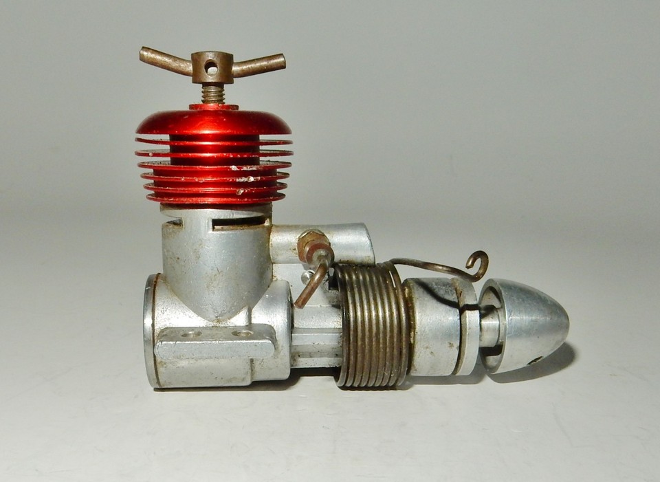 RARE - CARL ZEISS JENA 1cc DIESEL MODEL AIRPLANE ENGINE VINTAGE 1959 ...