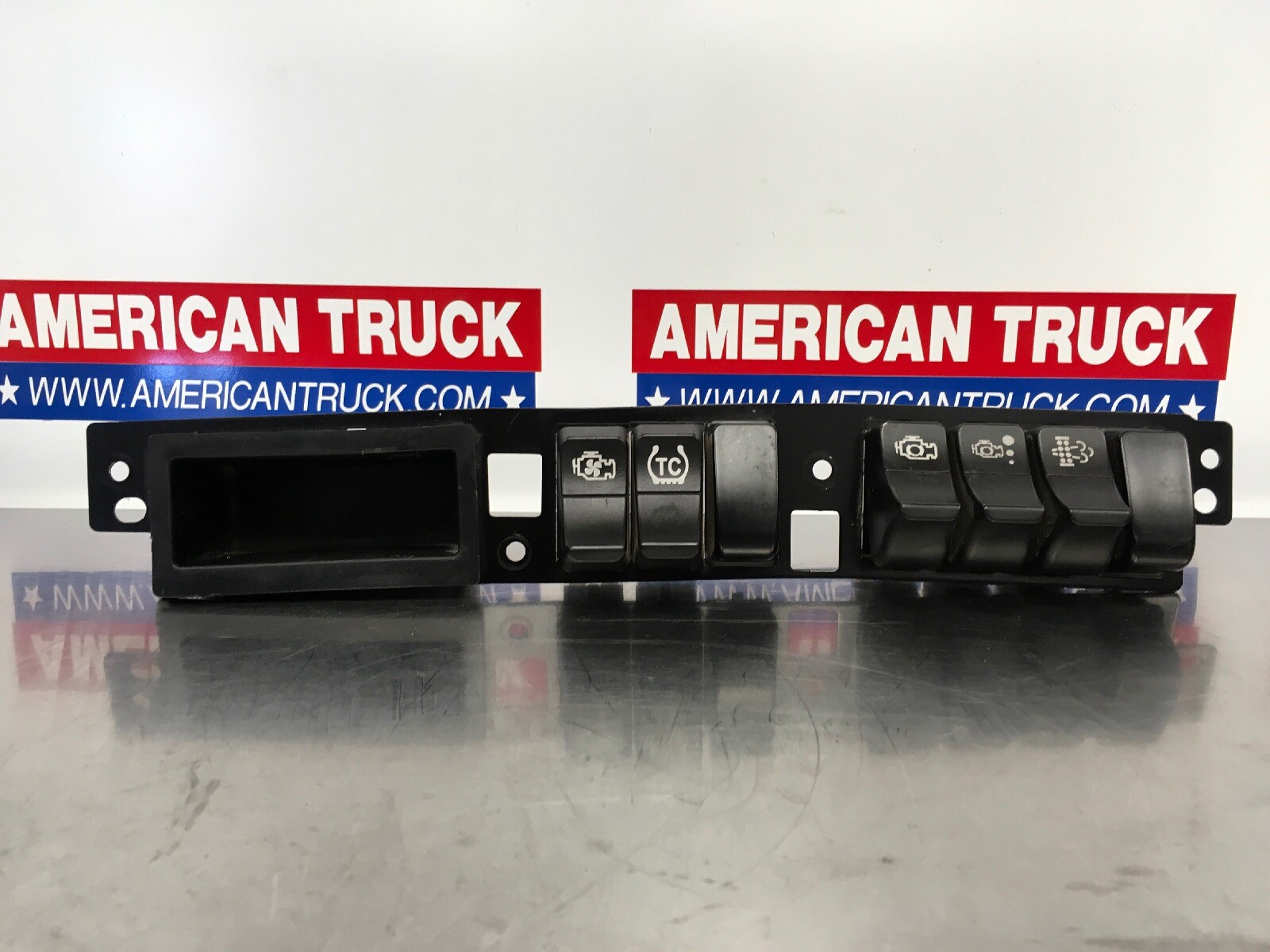 Kenworth Dash Switch Panel with 5 Misc. Switches Storage Tray P/N S06 ...