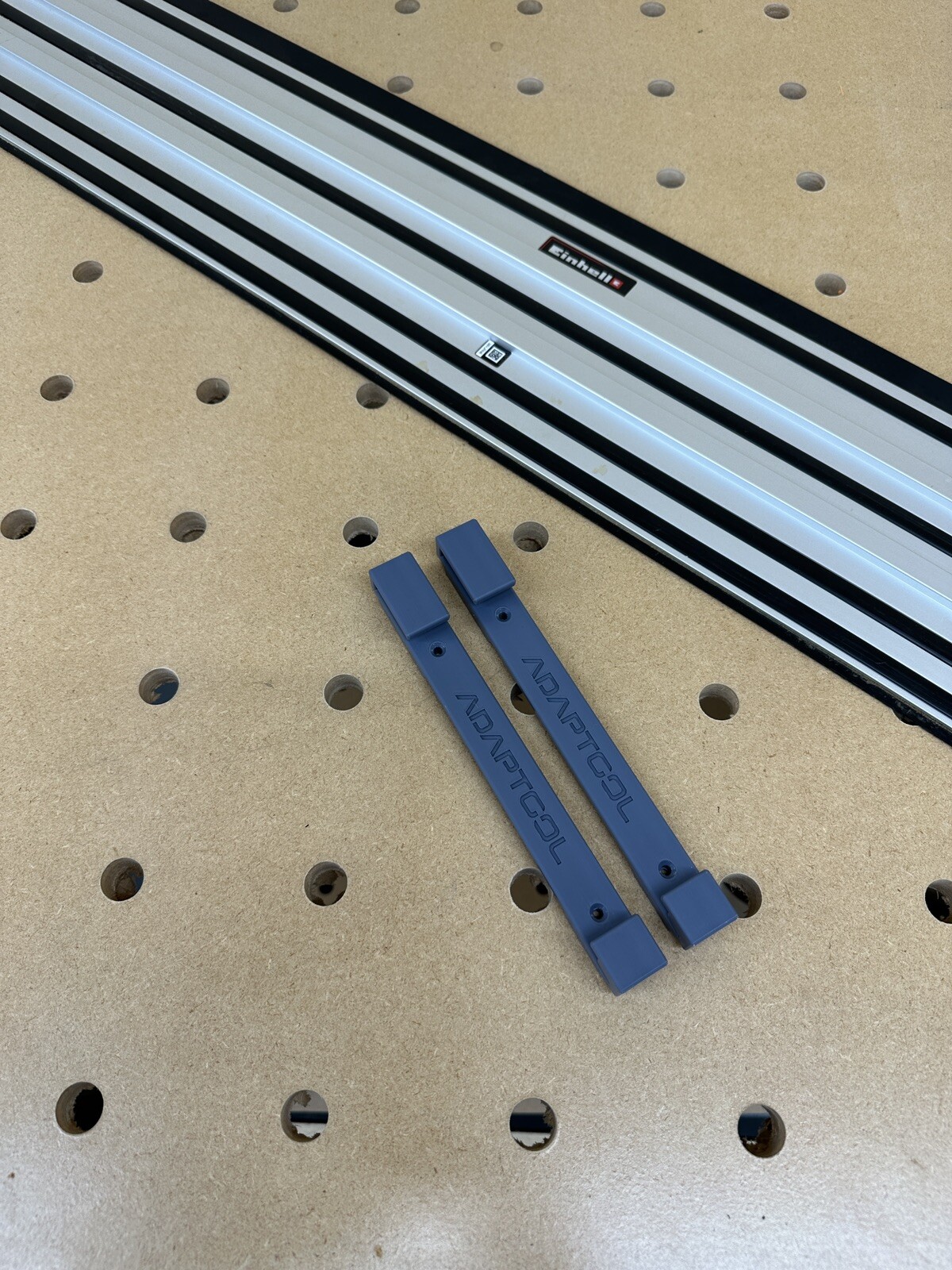 Einhell Plunge Saw Original Guide Rail Track wall mounting brackets 1 ...