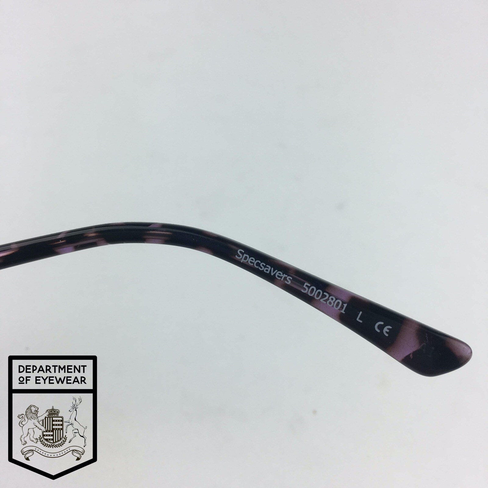 SPECSAVERS eyeglasses PURPLE TORTOISE CATS EYE glasses frame MOD MAUVE ...