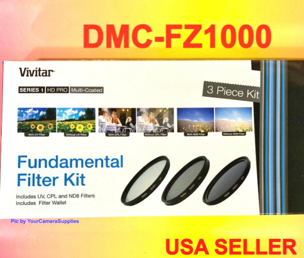 UV Haze Lens Filter UV Haze 1A Multicoated Glass Filter 62mm - Multi ...