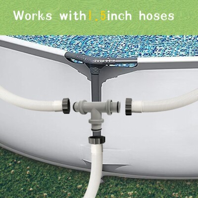 Parts Dual Split Hose Plunger Valve For Intex Pool Parts Hose Extension ...