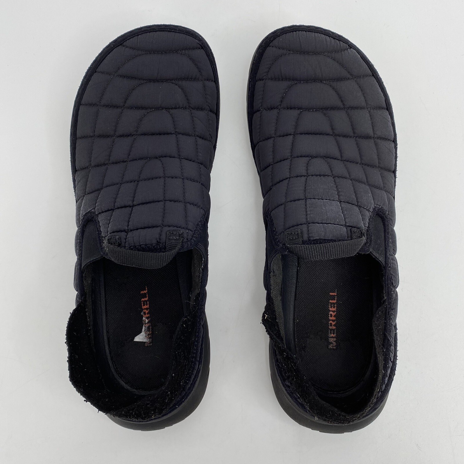 Mens 11 Merrell Hut Moc Loafer Slip-on J90731 Black Q… - Gem