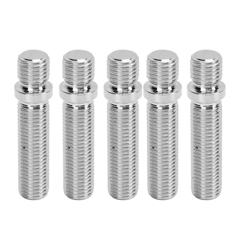 M12x1.25-M12x1.5 20pcs Extended Wheel Conversion Stud 58mm Length 41mm ...