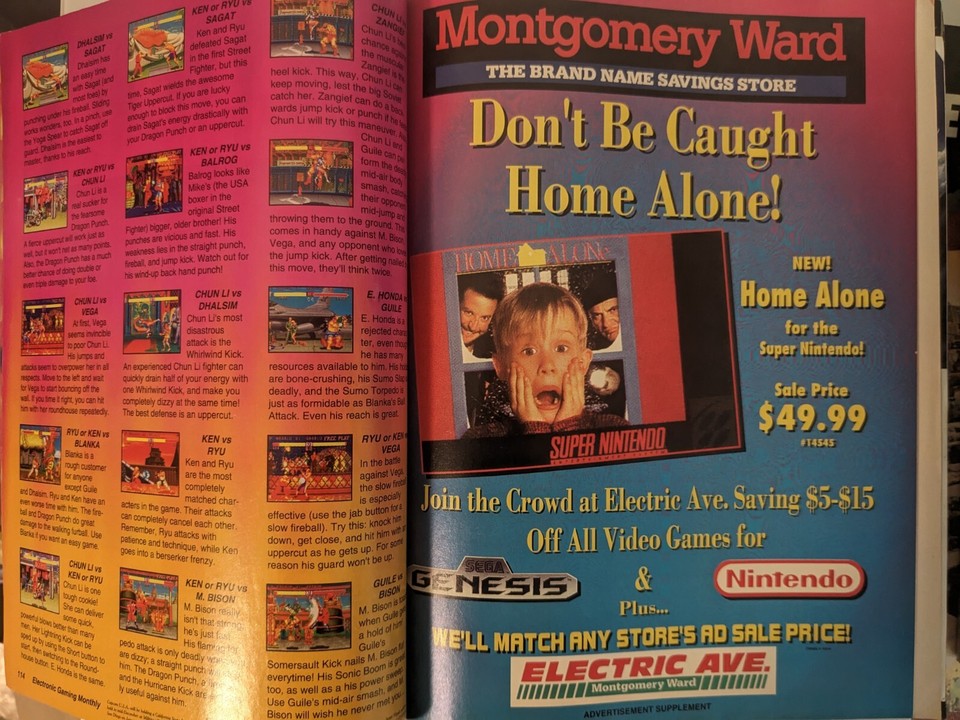 Electronic Gaming Monthly EGM Magazine #30 January 1992 Vintage Sega ...