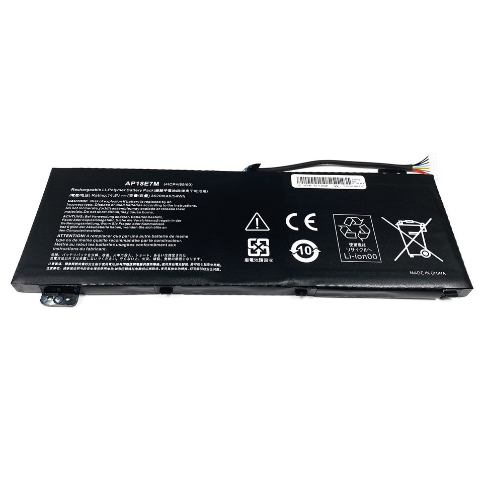AP18E7M Battery for Acer Nitro 5 AN517-51-76CG AN515-54-72UX AN515-43 ...