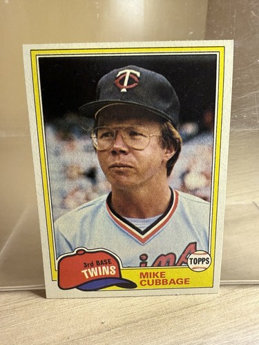 1981 Topps Mike Cubbage #657 Minnesota Twins Baseball Card | eBay