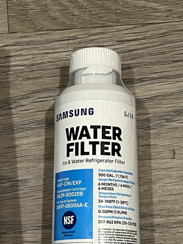 Samsung DA29-00020B HAF-CIN/EXP Refrigerator Fresh Water Filter ...