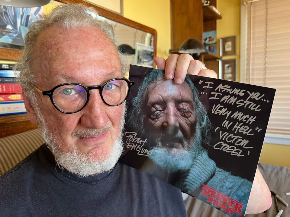 Robert Englund Signed Stranger Things 8x10 With Inscription With COA | eBay