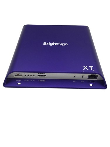 BrightSign XT4 Standard I/O Player XT244 NO AC Adapter - Untested | eBay