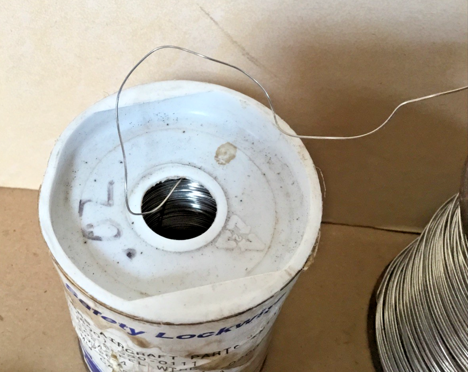 Mixed Lot of Lock Wire Bendable Safety Fastening Wire Spools | eBay