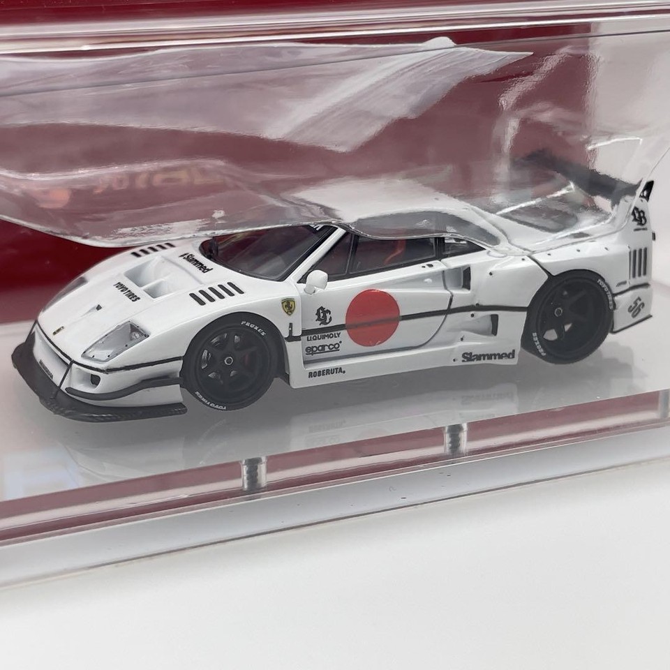 Star Model Ferrari F40 LBWK Liberty Walk White | eBay