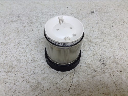 Telemecanique XVB C37 White Clear Stack Light W/ Bulb XVBC37 (TBI) | eBay